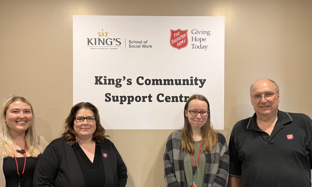 New Partnership Between The Salvation Army London Centre of Hope and ...